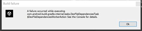 Unity3d 打包安卓平台android Apk报错gradle Build Failed解决方法this Android Gradle Plugin 712 Was