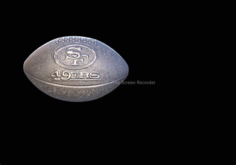 3d File Football 49ers Base・model To Download And 3d Print・cults