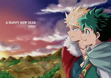 Midoriya Izuku And Bakugou Katsuki Boku No Hero Academia Drawn By No Control Danbooru