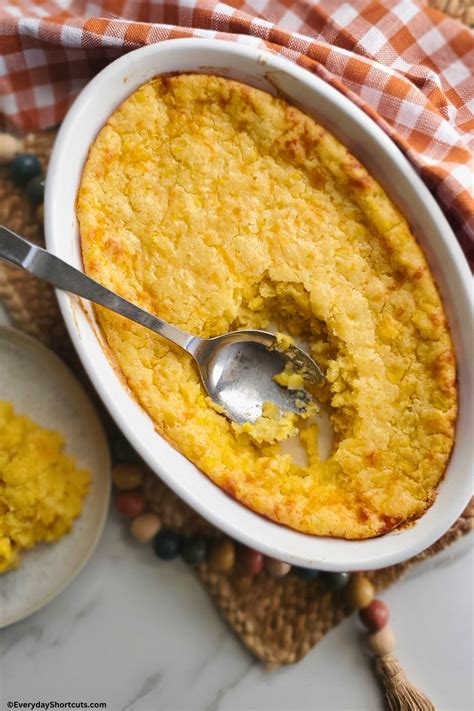 Corn Casserole Everyday Shortcuts