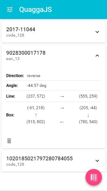 Quaggajs An Advanced Barcode Reader Written In Javascript