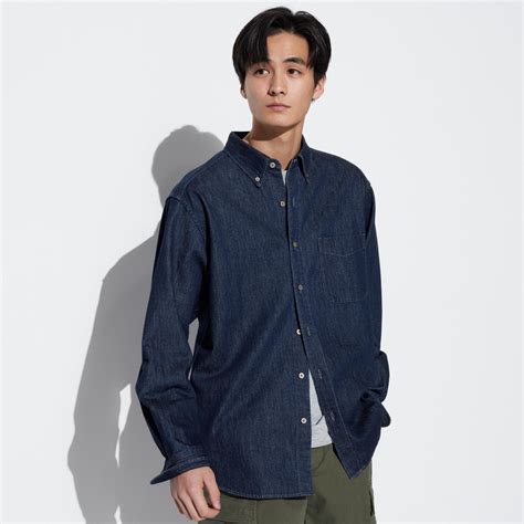 유니클로 데님셔츠 긴팔 Uniqlo Kr 위시버킷