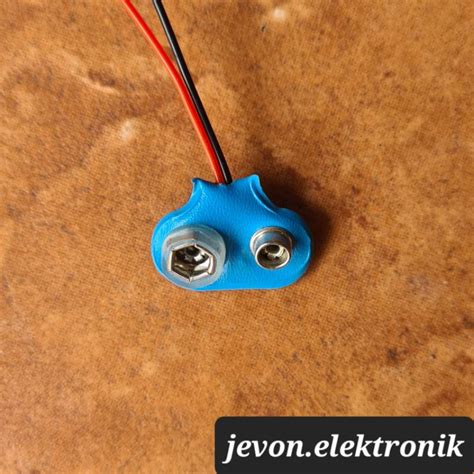 Jual Kancing Klip Baterai Kotak 9 V Volt Kabel Battery Clip 9v Shopee Indonesia