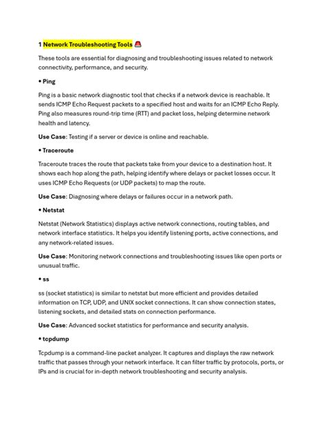 Network Troubleshooting Pdf Domain Name System Computer Network