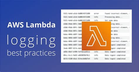 Aws Lambda Logging Best Practices Rserverless