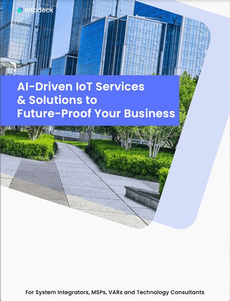 Infodeck Technology The All In One AIoT Platform For Sustainable Operations