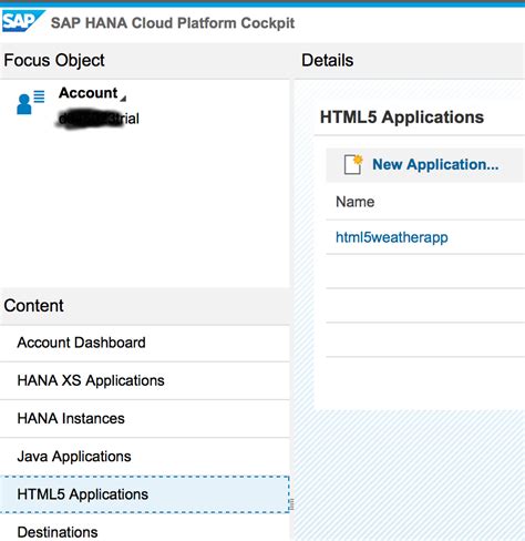 Lightweight Html5 Apps And Git On Sap Hana Cloud P Sap Community
