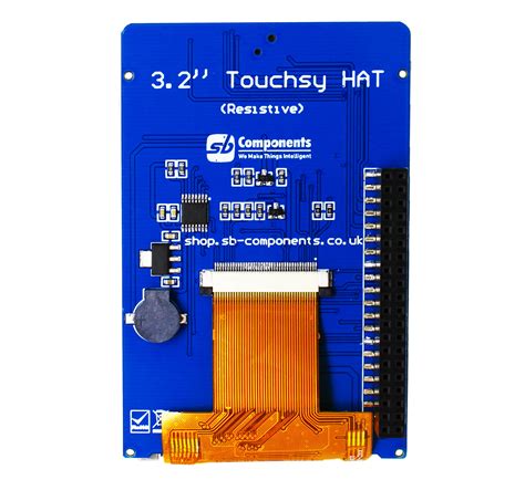 Touchsy 32 Touch Lcd Display For Raspberry Pi Sb Components Ltd