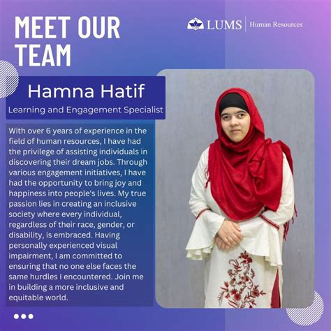 Hamna Hatif Posted On Linkedin