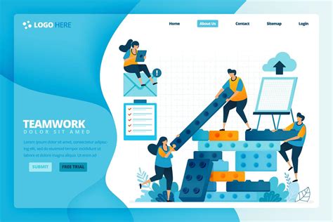 Cartoon Darstellung Der Strategie Und Planung Bei Der Konstruktion Des