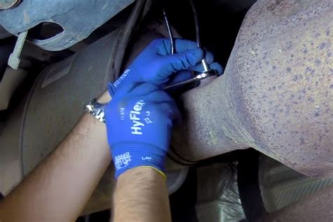 Installing An EGT Sensor Professional Motor Mechanic