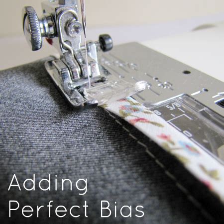 The Haby Goddess Tutorial How To Sew On Bias Binding