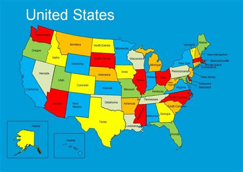 Usa Sales Territory Map Customizable Editable Sales Territory Maps