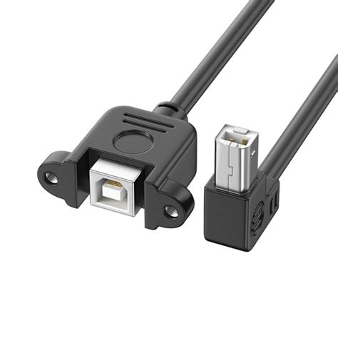 Usb кабель для принтера B типа с изгибом внизу 1м купить с доставкой по выгодным ценам в