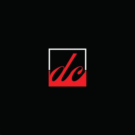 Premium Vector Dc Letter Logo Creative Design With Vector Graphic Dc Simple And Modern Logo