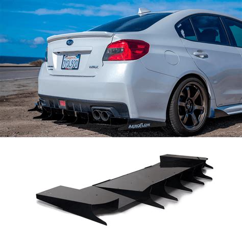 Subaru Wrx Rear Diffusers Wrx Diffusers Aeroflowdynamics