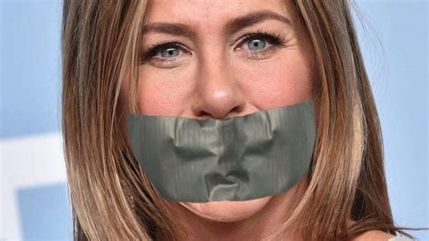 Jennifer Aniston Tape Gagged 09 By Lightofthemoon72 On Deviantart