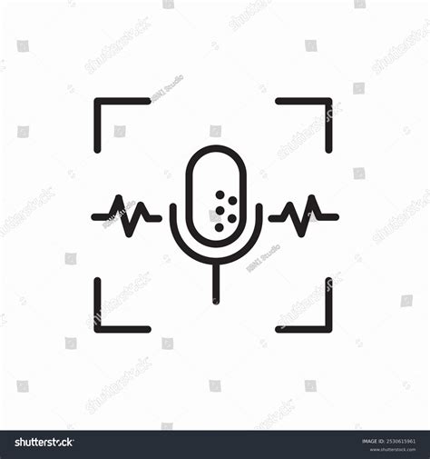 Voice Command Control Icon Sign Vector Stock Vector Royalty Free 2530615961 Shutterstock