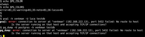 PostgreSQL Command Line Colors Luca Ferrari Open Source Advocate