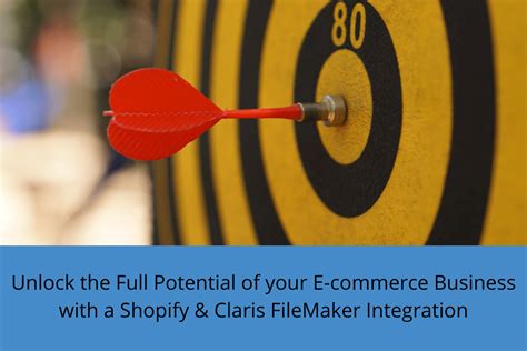 Unlock The Full Potential Of Your E Commerce Business With A Shopify And Claris Filemaker
