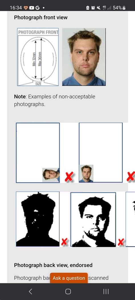 Passport Photo R Ausvisa