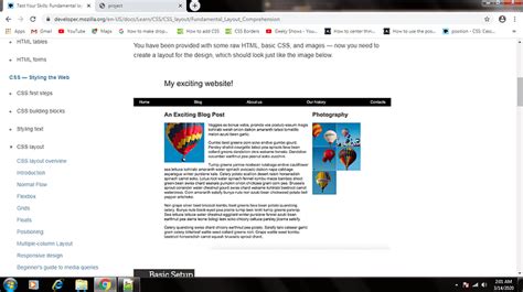 help in making layout page in html and css the freecodecamp forum