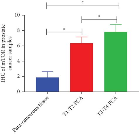 Ihc Analysis Of Mtor In Prad Samples Compared With Paracancerous Download Scientific Diagram