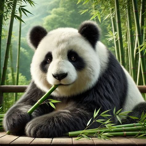 팬더 신비로운 대나무의 수호자 🐼