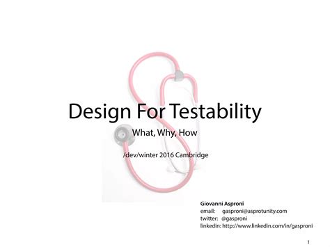 Design For Testability PDF Computer Software And Applications Computing