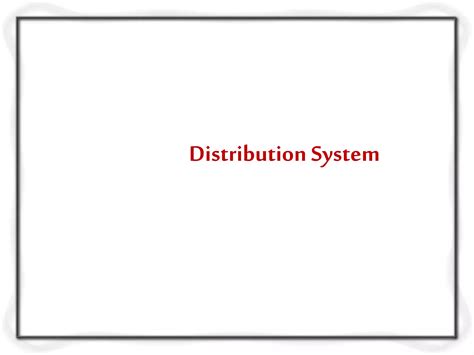 Water Distribution System Pptx Water Services Home Utilities