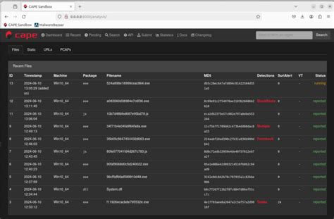 Automating Malware Analysis Using Cape Sandbox Endure Secure