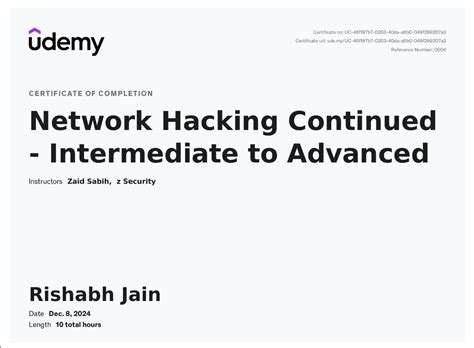 Networkhacking Cybersecurity Ethicalhacking Postexploitation Payloads Udemy Zaidsabih