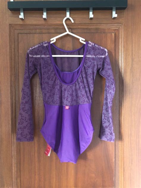 Sonata Jasmine Leotard Vivid Purple Womens Fashion Activewear On