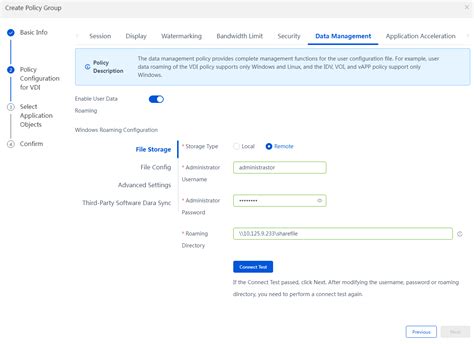Support H C Workspace Cloud Desktop User Profile Roaming Configuration Guide Office Scenario
