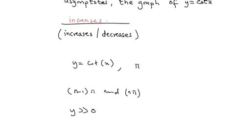 ⏩solved Between Any Two Successive Vertical Asymptotes The Graph Of… Numerade
