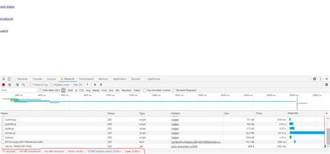 typescript angular how to reduce domcontentloaded time of angular