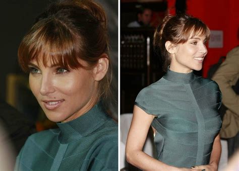 Elsa Pataky Babe And Fresh Updo With The Hair Twisted Into An Unkempt Bun