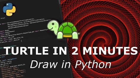 Python Turtle Graphics Tutorial For Absolute Beginners Drawing A Spirographic YouTube