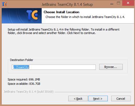 Install Teamcity Techiworks