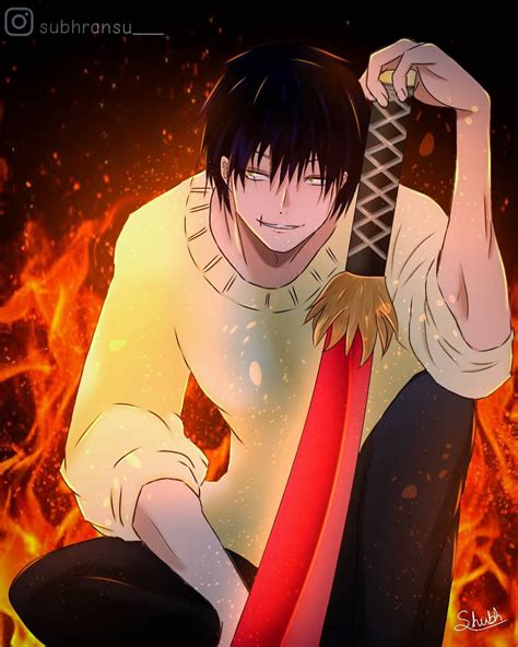 Toji Fushiguro Zenin Fan Art Anime Fanart Anime Fan