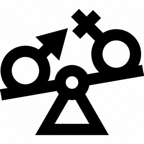 Menstruation Feminist Sex Gender Scales Balance Icon Download On Iconfinder
