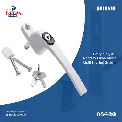 Know About Multi Locking System Aluminium Window Lock