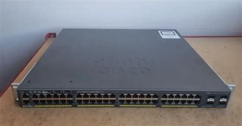 Cisco Ws C2960x 48lps L Switch With C2960x Stack Module £100 00 Picclick Uk