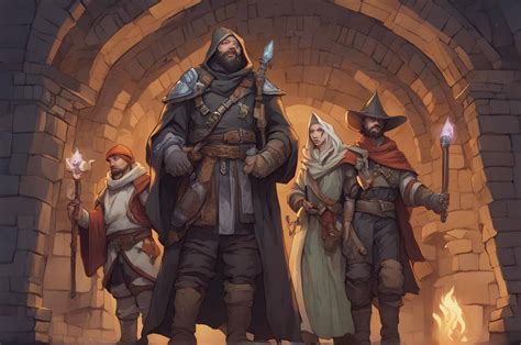 A Fantasy Adventuring Party By Riftmann1 On Deviantart