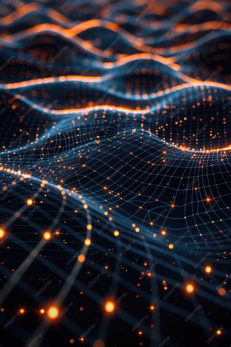 Visualize A Complex Network Of Interconnected Circuits And Data Streams Premium Ai Generated Image