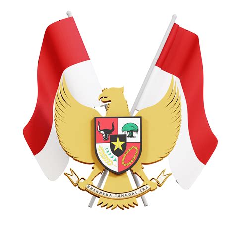 Pancasila Day 3d Icon 24476520 Png
