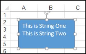 Vba New Line Carriage Return Automate Excel