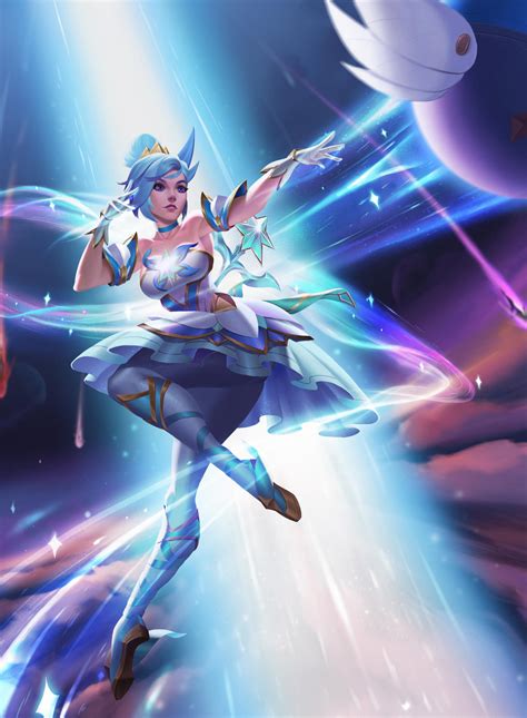 League Of Legends Star Guardian Orianna Fanart By Adnerties On Deviantart