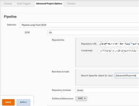 Jenkins Checkout Git By Commit Id Parameter Kosteckýblog