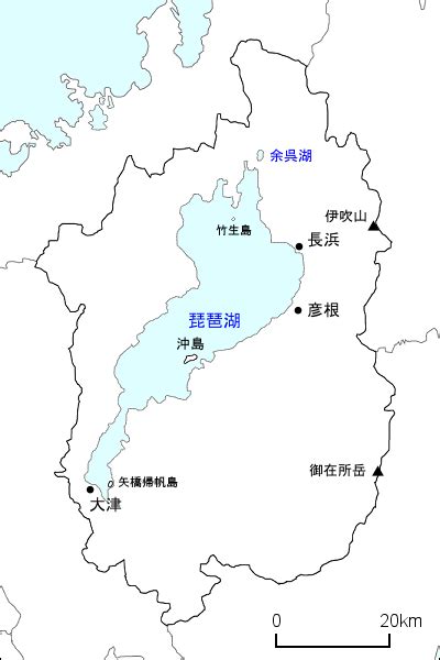 滋賀県地図 旅行のともZenTech